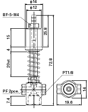 Suction Stem Non-Rotate Small | Eins, a Division of Star Automation Inc Wisconsin